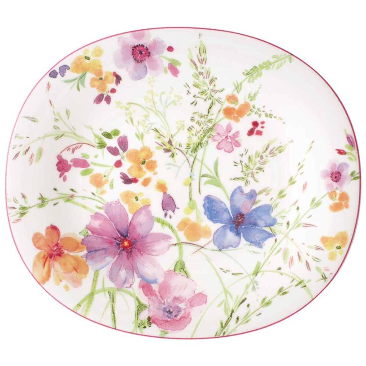 Talerz sałatkowy owalny Mariefleur Basic Villeroy & Boch