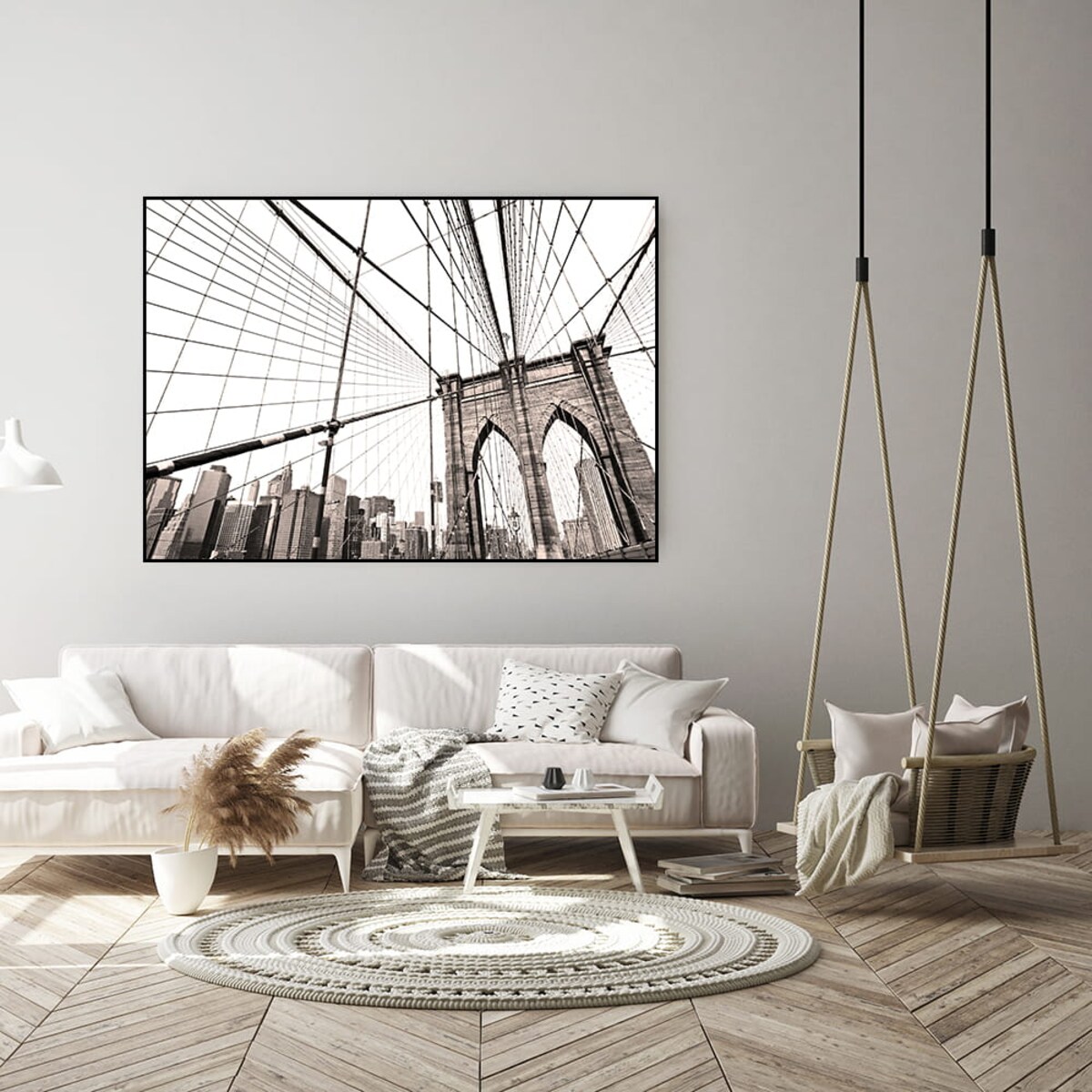 plakat most brookliński nowy jork usa no 2 30x40 cm | home&you