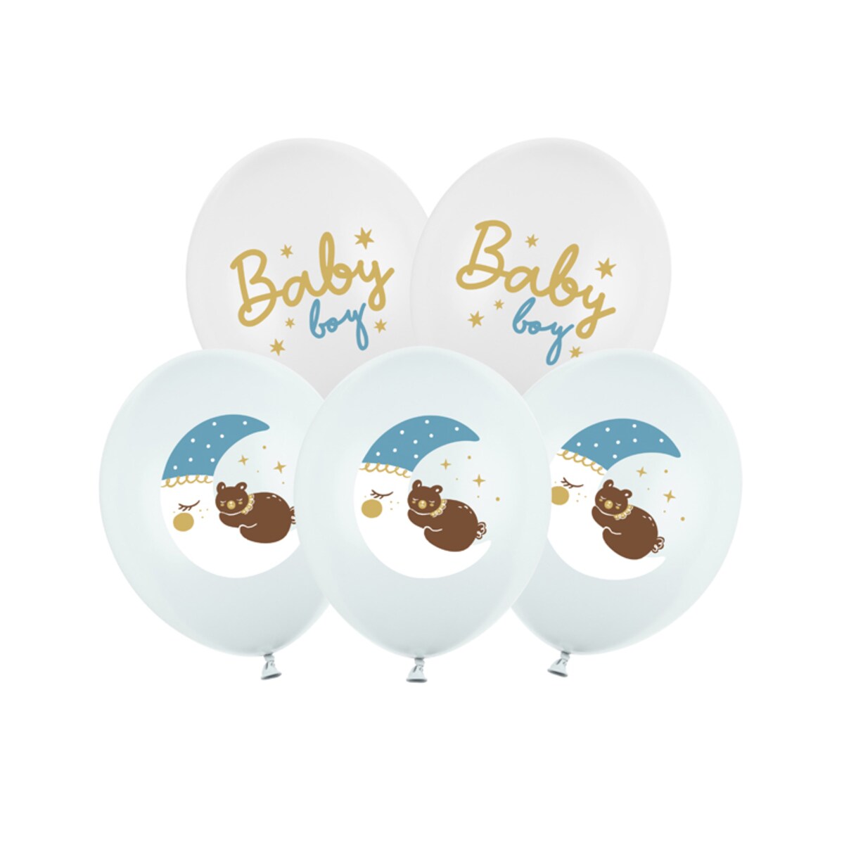 Balony 30 cm, Baby boy, mix | home&you