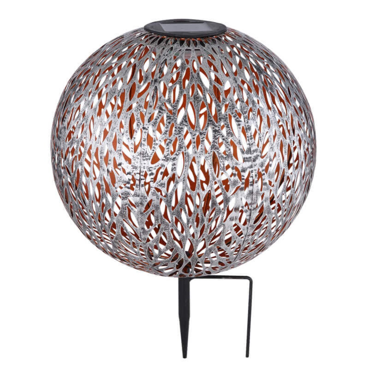 Ogrodowa lampa Solar 33627 Globo LED 0,06W 3000K kula ball IP44 srebrna ...