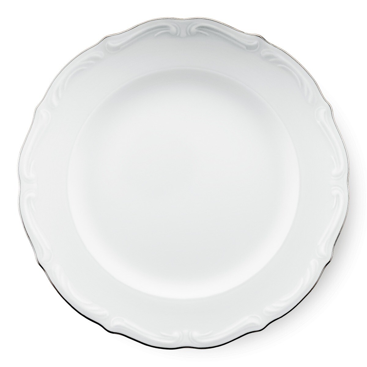 Talerz płytki 25 cm Maria Teresa Platynowa Linia G237 | home&you