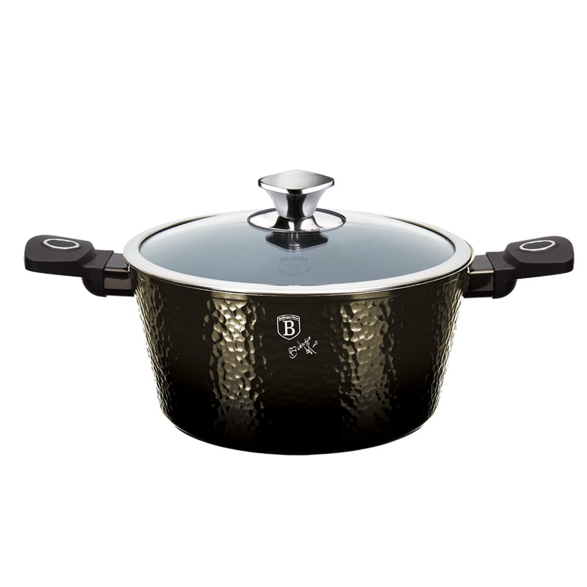 Garnek z pokrywką 20cm Berlinger Haus BH-6571 Primal Gloss