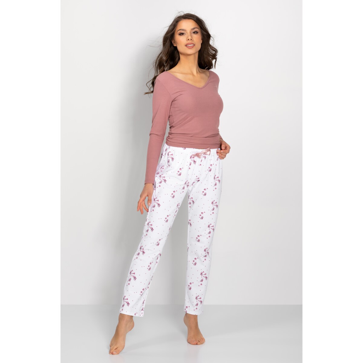 Piżama Anabelle Rose-White, XL | home&you