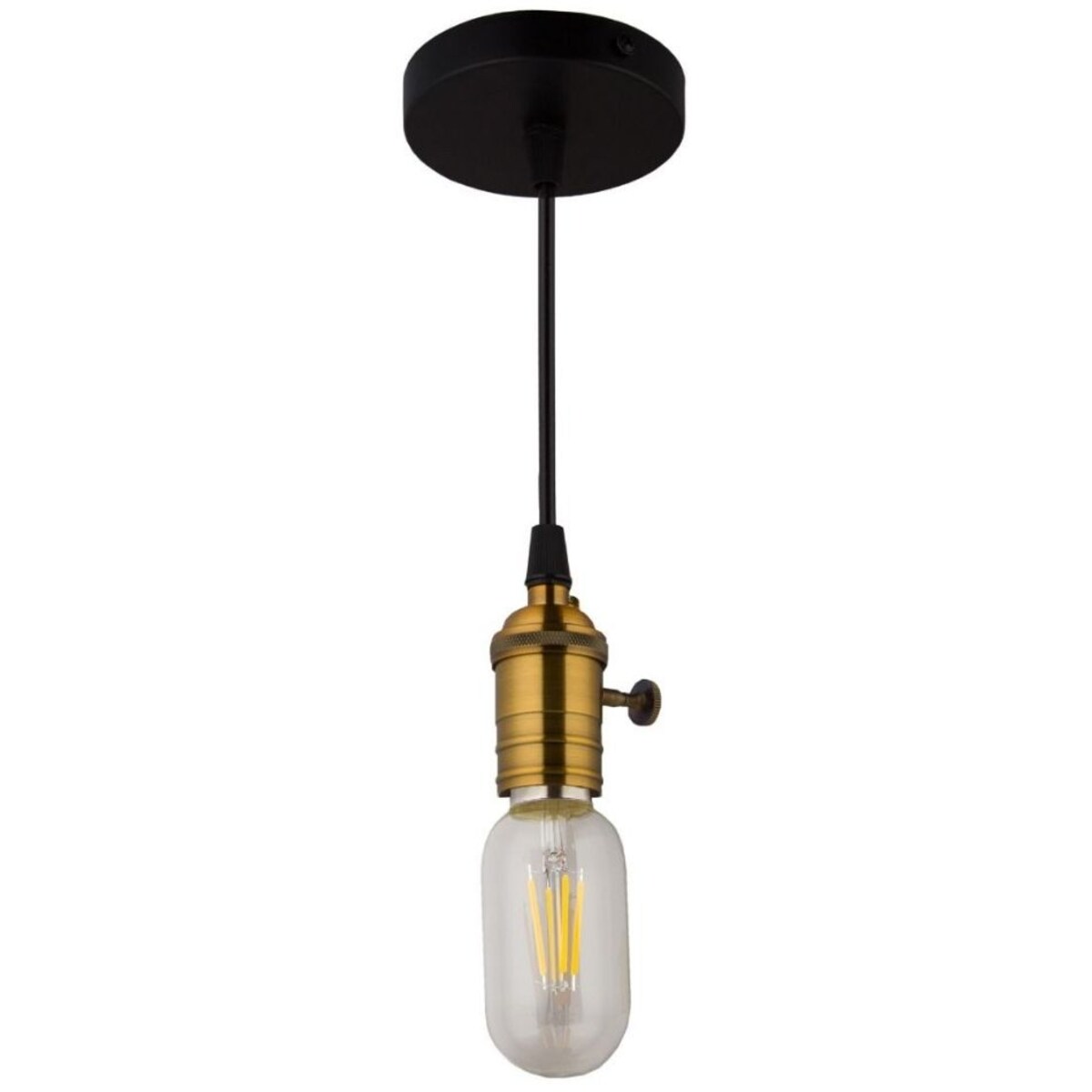 Wisząca lampa Edison ABIGALI-ZA-2 kabel nad stół mosiądz | home&you