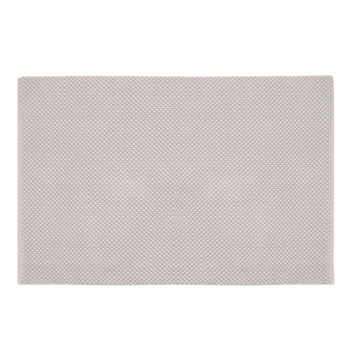 Kleine Wolke Punto Ekologiczny Dywanik łazienkowy Szary 70x120 cm | home&you