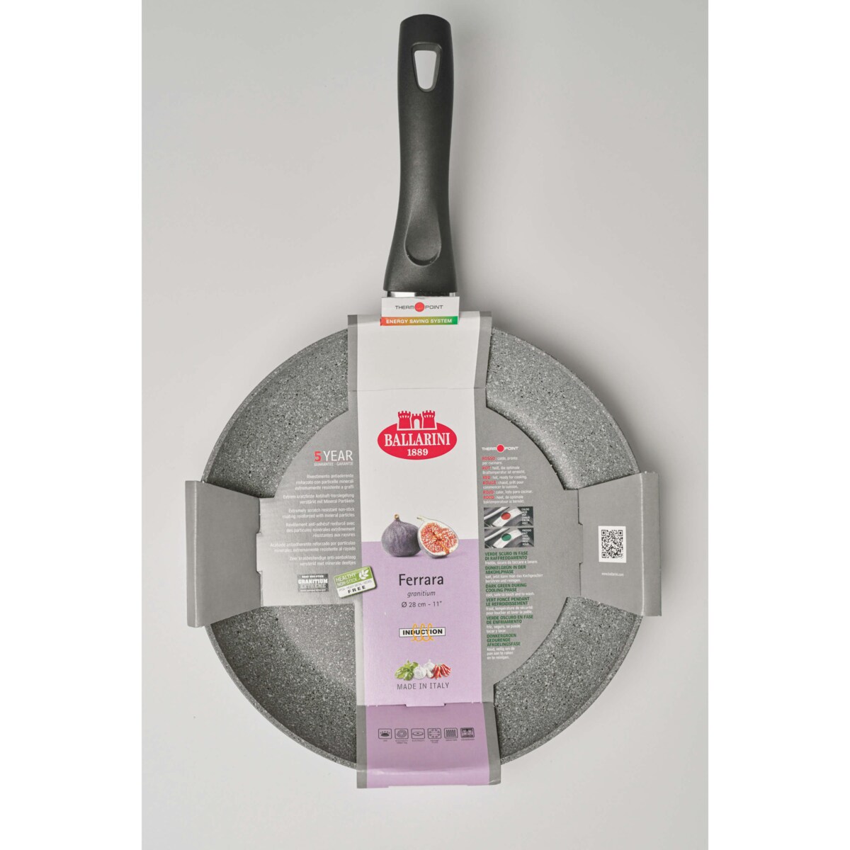 Patelnia granitowa indukcyjna Ballarini Ferrara - 26 cm | home&you