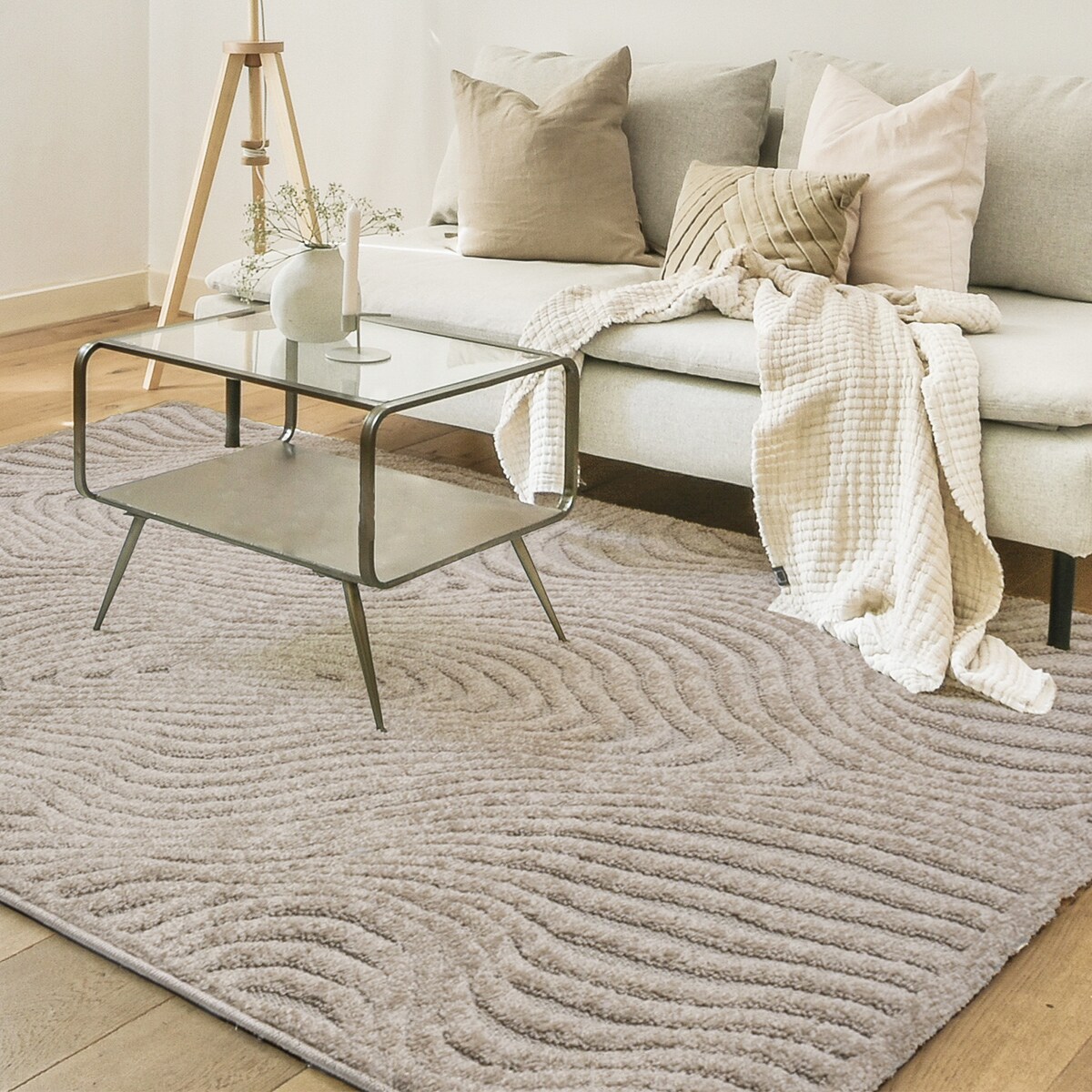 Dywan boho Cora 200x300 cm beżowy | home&you