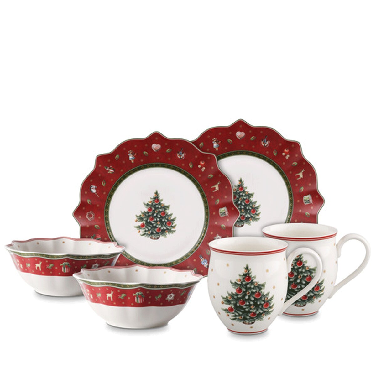Zestaw śniadaniowy czerwony Toy\'s Delight Villeroy & Boch | home&you