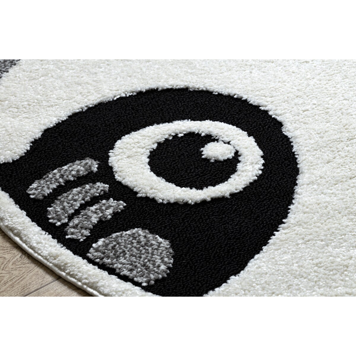 Dywan dziecięcy JOY Koło Panda miś, dla koło 120 cm | home&you