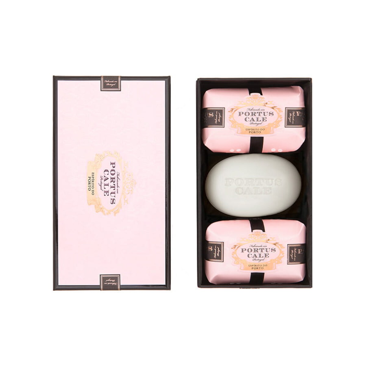 Mydła w kostce Portus Cale Rose Blush 3szt | home&you