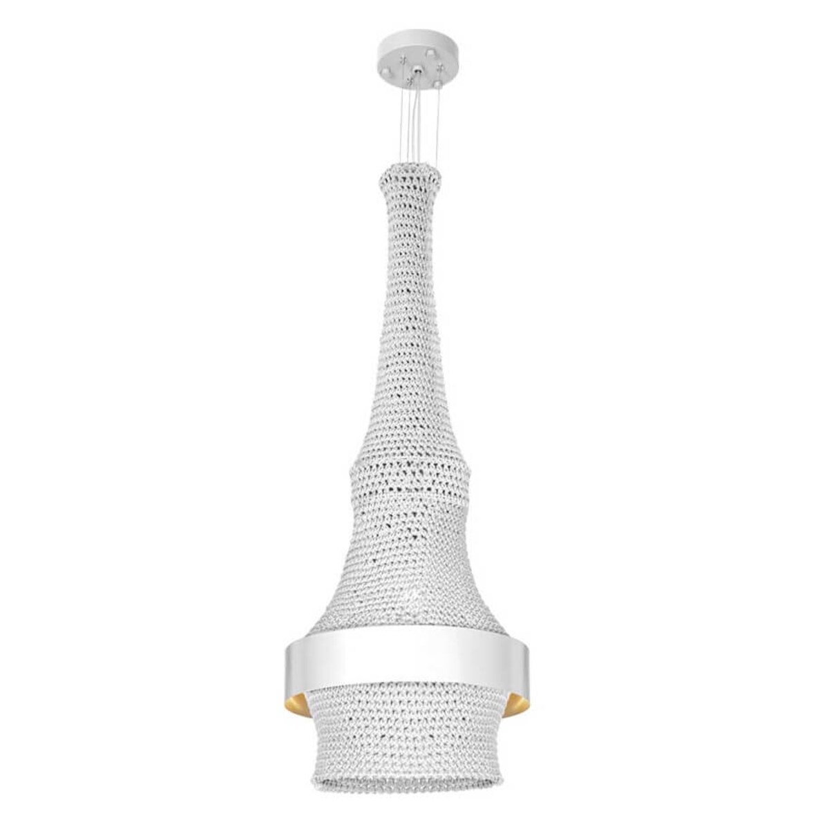 Szydełkowa lampa wisząca Dota 5037 Amplex LED 20W 3000K salonowa nad ...