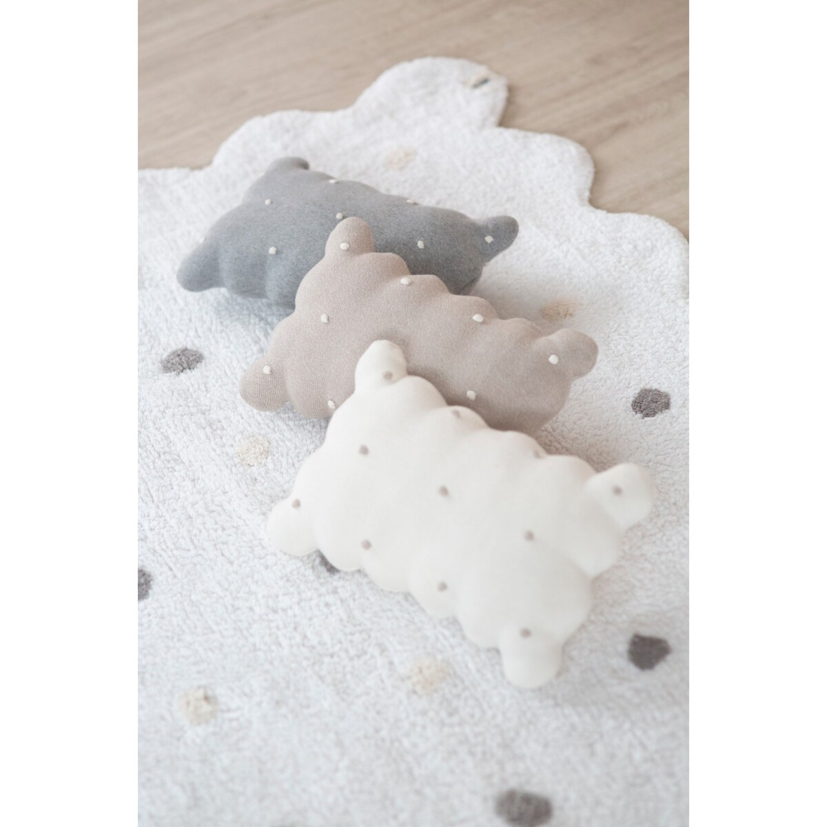 Poduszka herbatnik Biscuit Ivory Lorena Canals | home&you