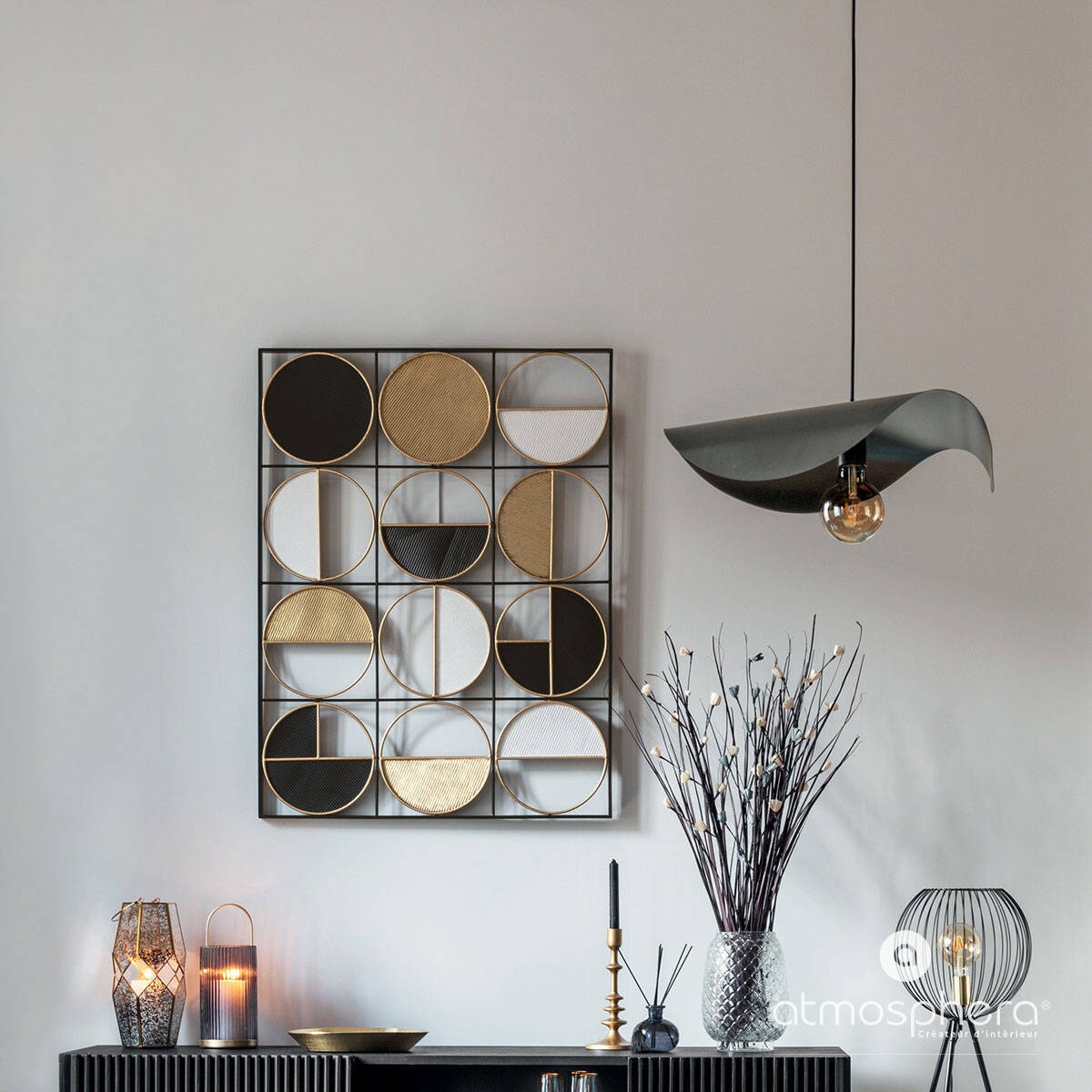 Lampion HEXAGON na świeczkę | home&you