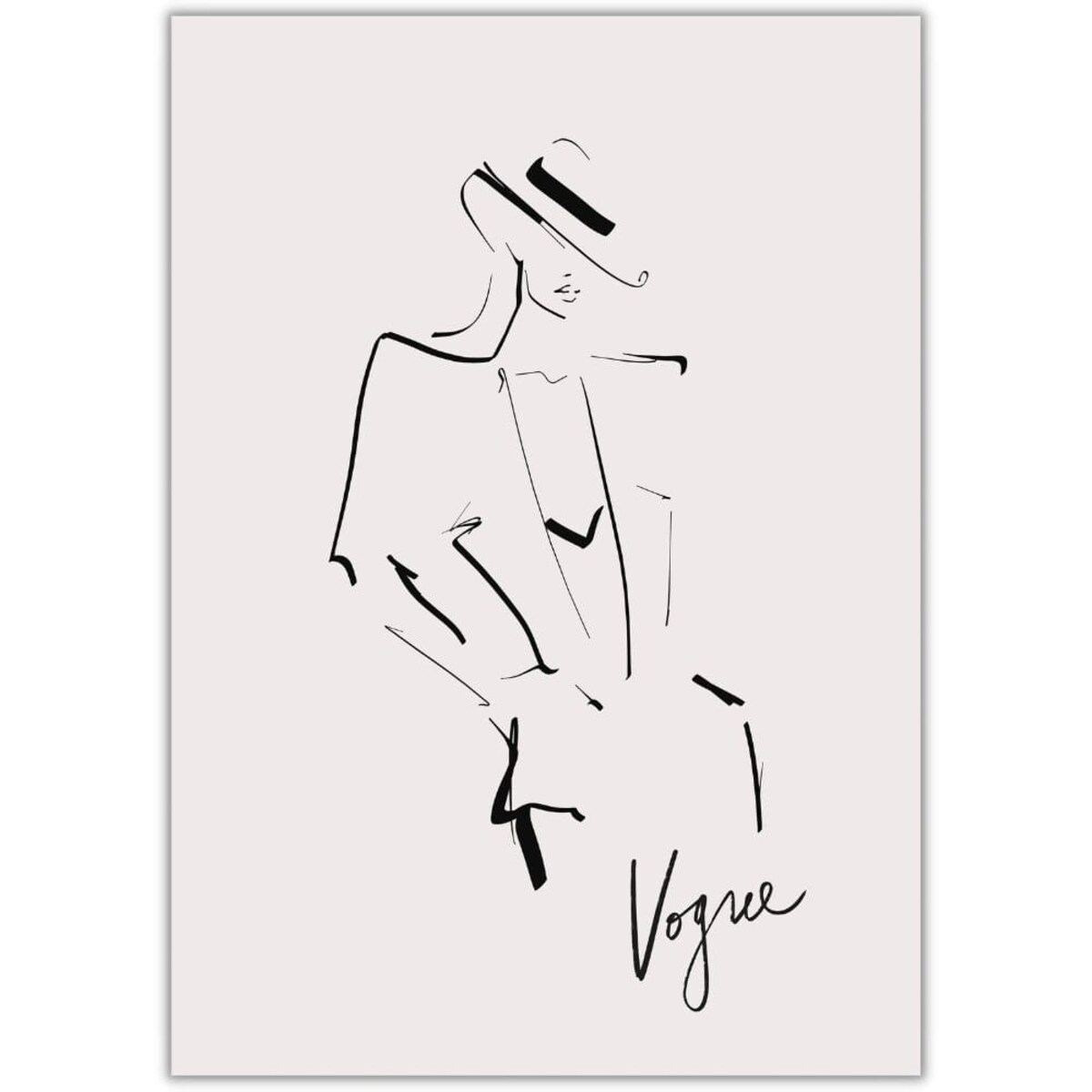 plakat vogue graphic 30x40 cm | home&you