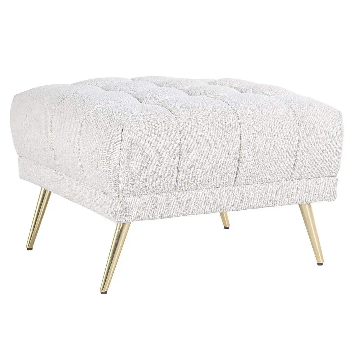 Wygodna pufa Huxley S5124 WHITE Richmond Interiors do salonu luksusowa ...