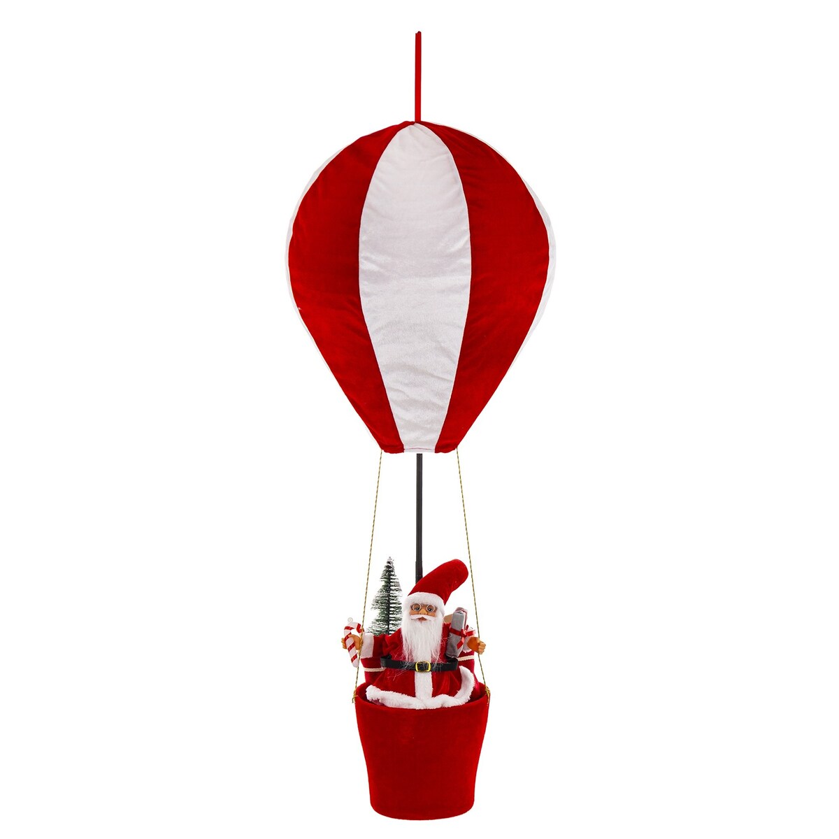 Figurka - Mikołaj w balonie 94x38 cm | home&you