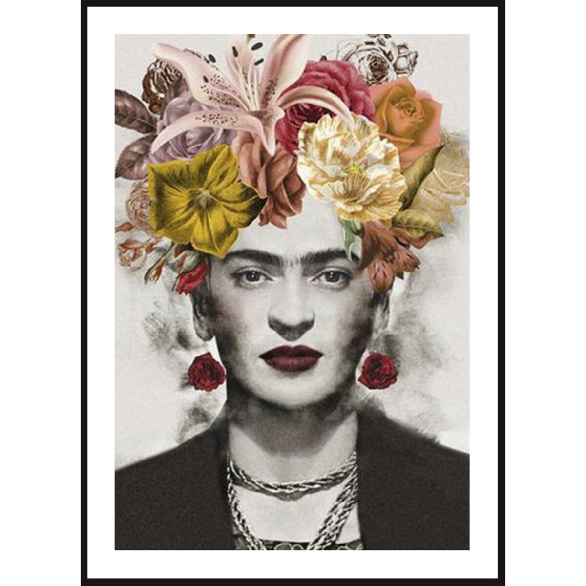Ekspresyjna Frida Kahlo - 70x100 cm | home&you