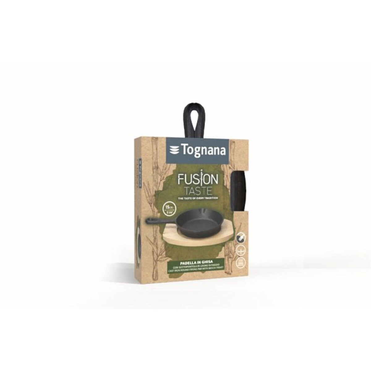 FUSION TASTE PATELNIA 15 CM + DESKA | home&you