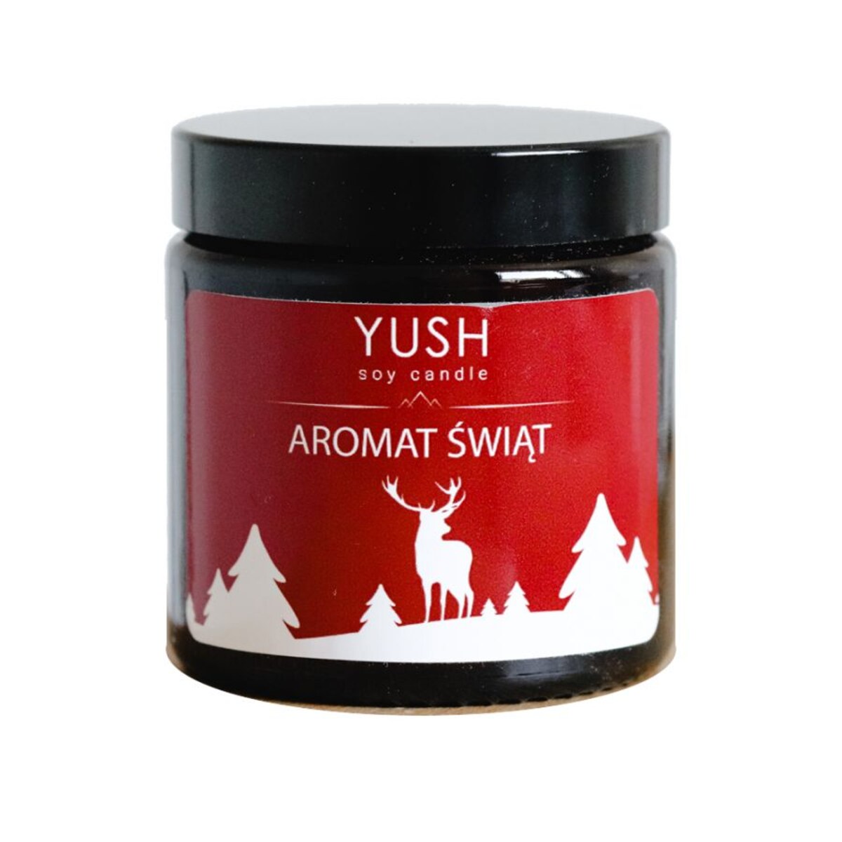 Aromat Świąt - Świąteczna Świeca Sojowa - YUSH - 120ml | home&you