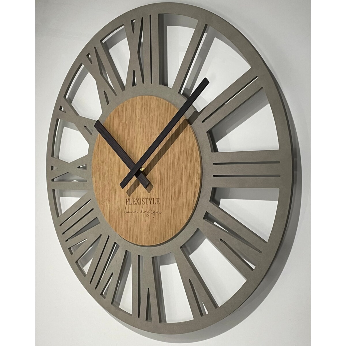 Zegar ścienny Loft Adulto 50cm szary | home&you