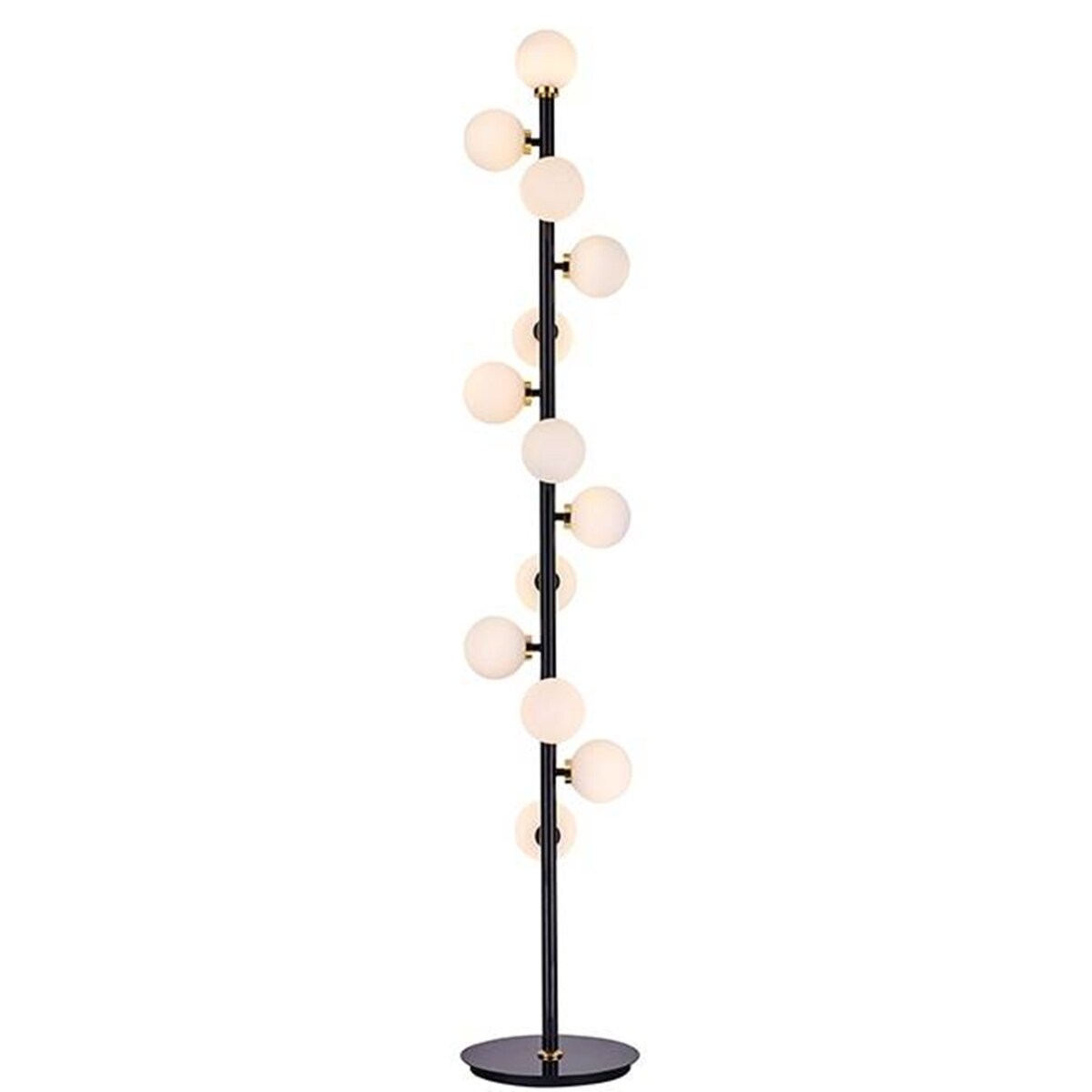 Lampa podłogowa Cosmo Floor MSE010200121 czarna złota | home&you