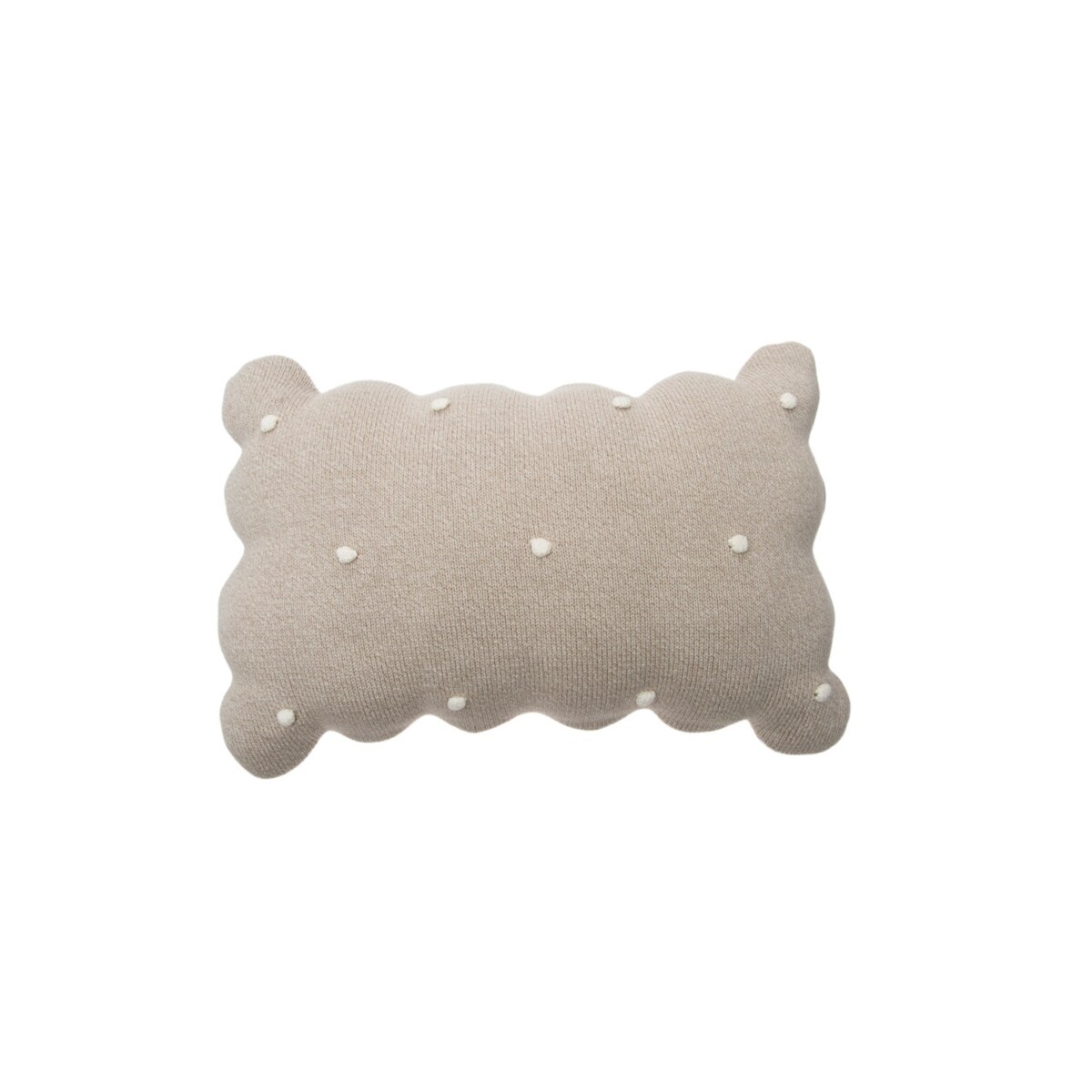 Poduszka herbatnik Biscuit Dune White Lorena Canals | home&you