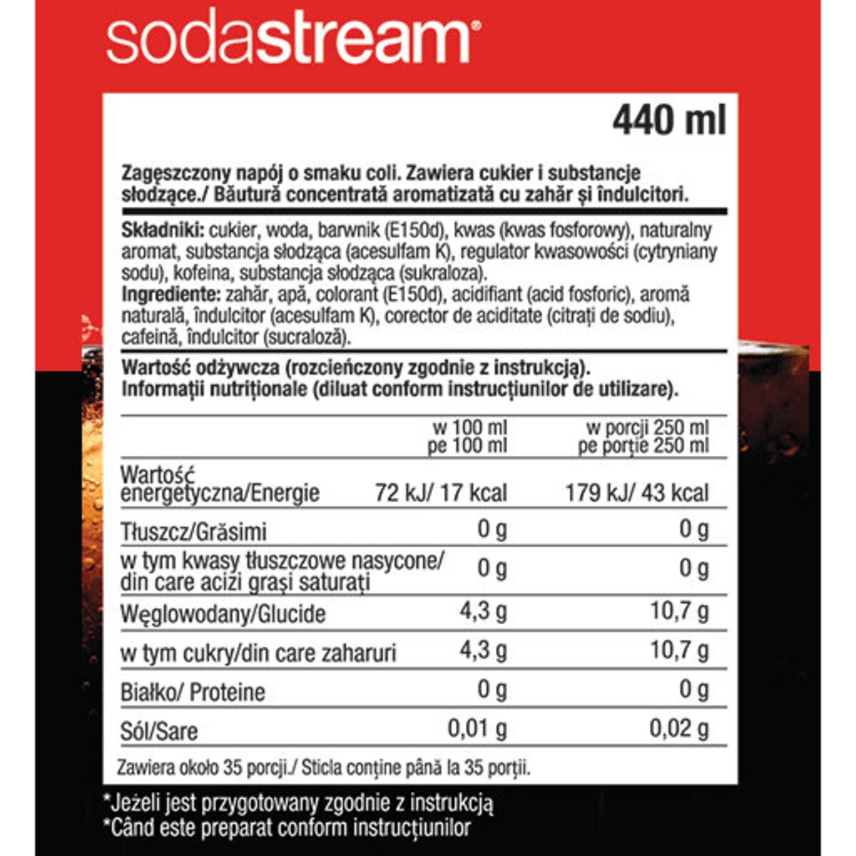 Syrop SodaStream Cola 440 ml | home&you