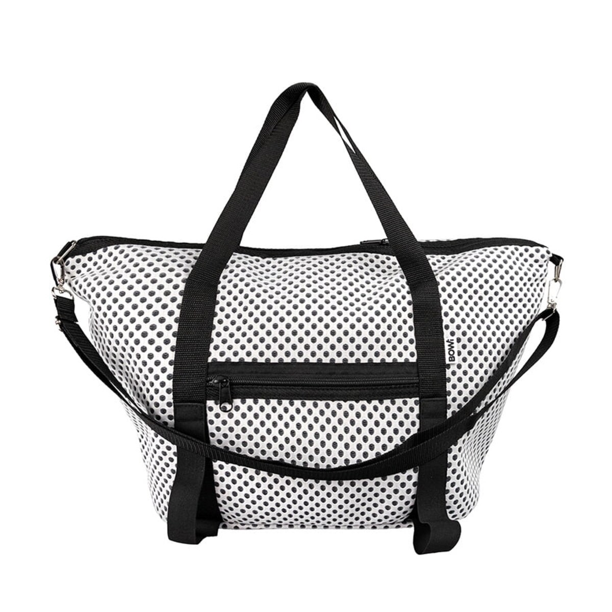 Torba sportowa na jogę w kropki, gumki do mocowania maty | home&you