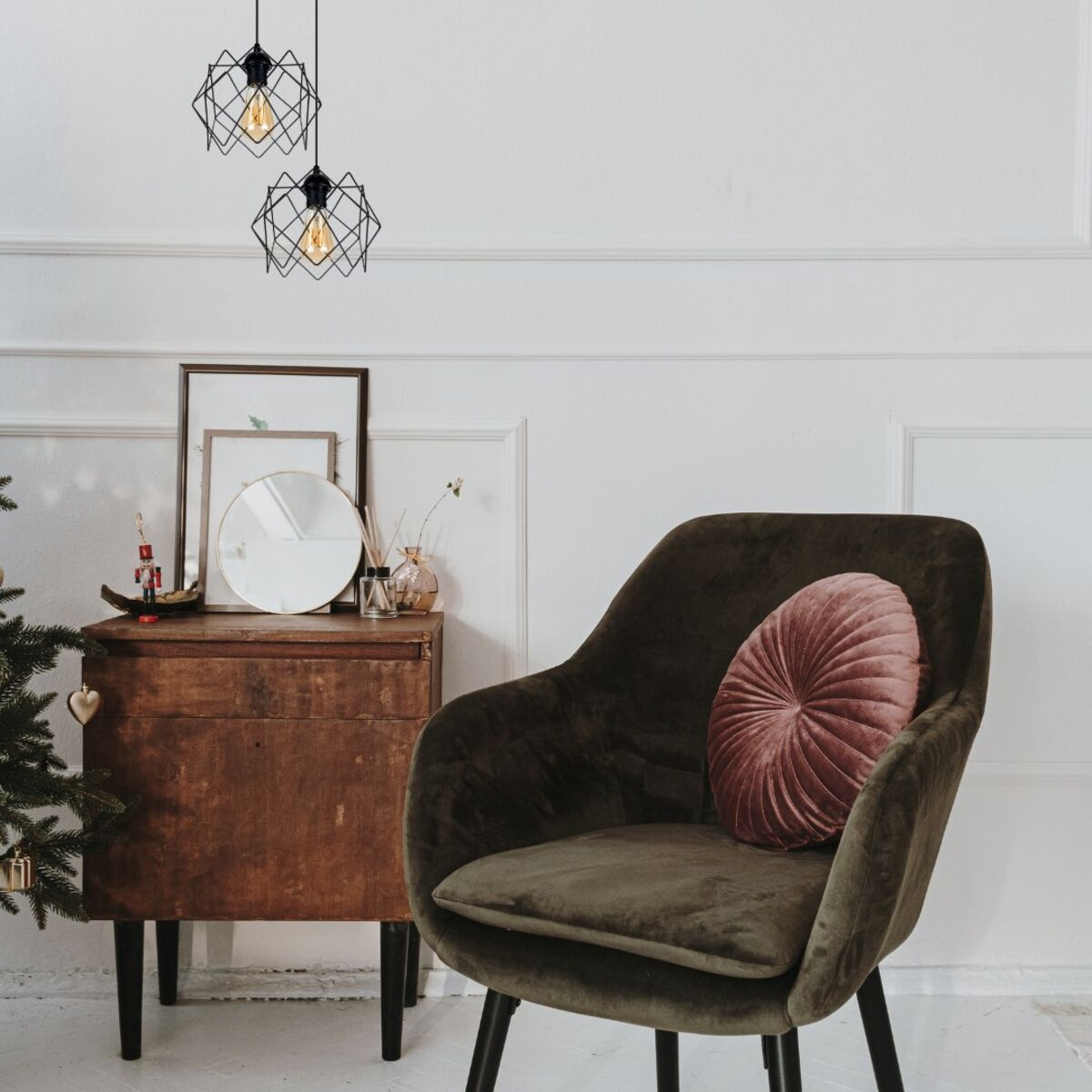 Lampa sufitowa GALL 0325 HEXE kolor czarny | home&you