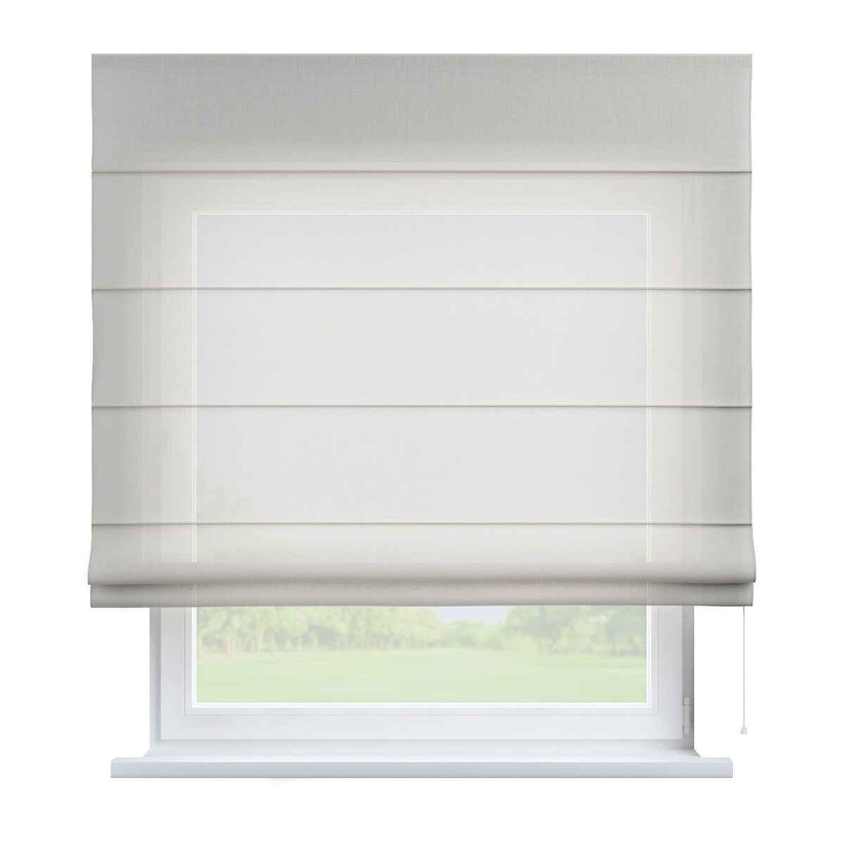 Roleta rzymska Capri, biały, Sensuale Premium | home&you