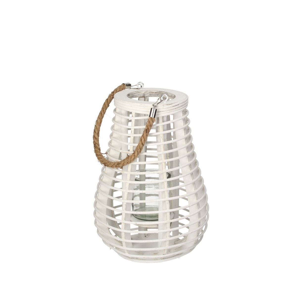 Lampion Vela 33cm white, 23 x 23 x 33 cm | home&you