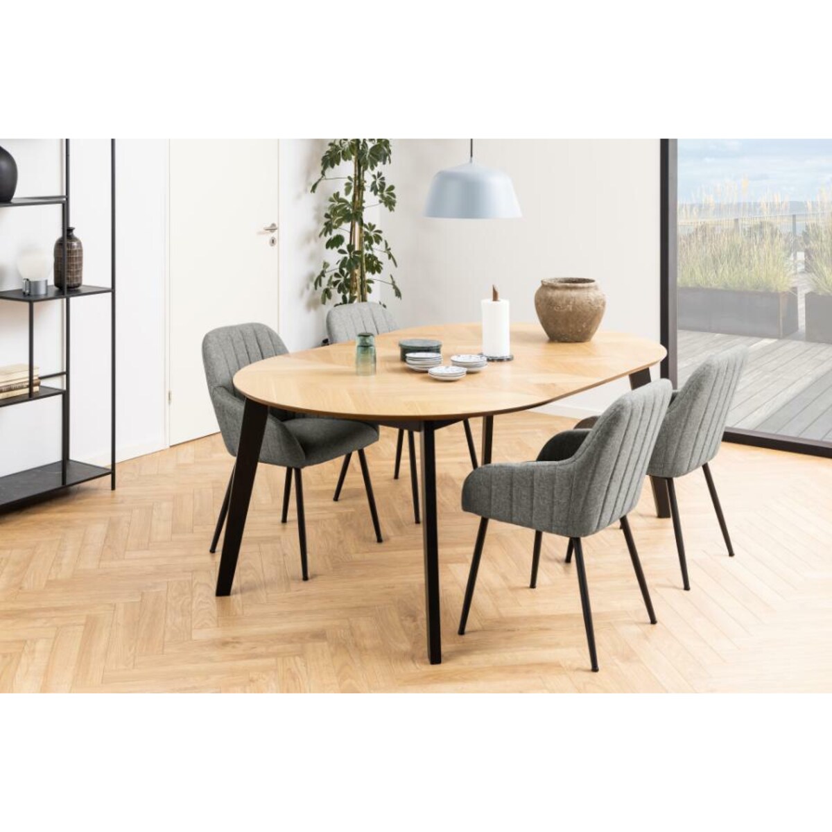 Krzesło Trudy light grey | home&you