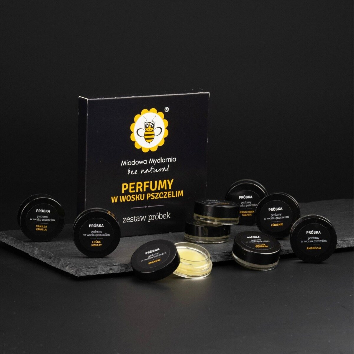 Próbki perfum w wosku pszczelim | home&you